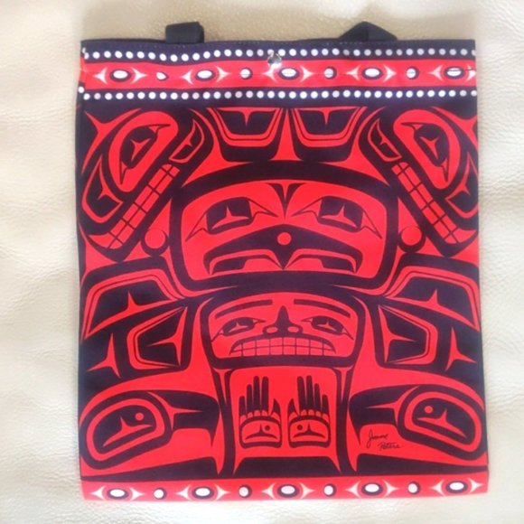 Bags | Longhouse Tote Bag Indigenous Native Design By Jason Peters ...